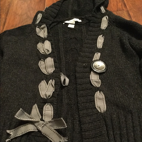 American Rag | Sweaters | Hooded Ribbon Sweater | Poshmark